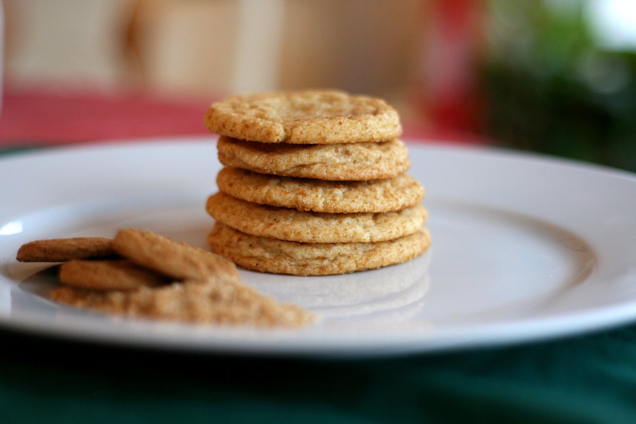Eggnog Snickerdoodles with Ginger Snap Sugar: the Great Food Blogger ...