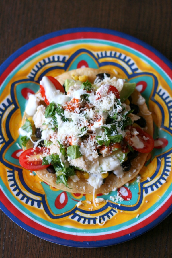 Chicken Tostada’s | Haute Pepper Bites